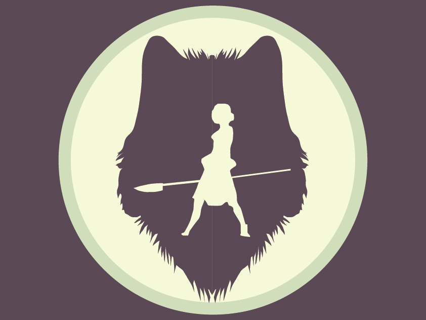 Princess Mononoke by Joanna Ramos on Dribbble