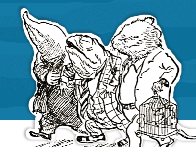 Mole, Toad, Rat by Virginia Murdoch on Dribbble