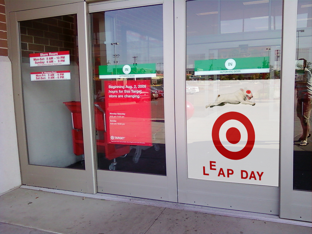 Target Leap Day Ad by Victoria on Dribbble