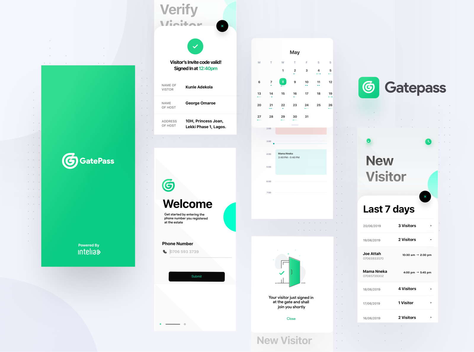 Gatepass by 'Lekan Isaac on Dribbble