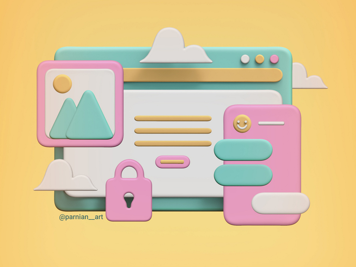 Browse thousands of 3D UI images for design inspiration | Dribbble