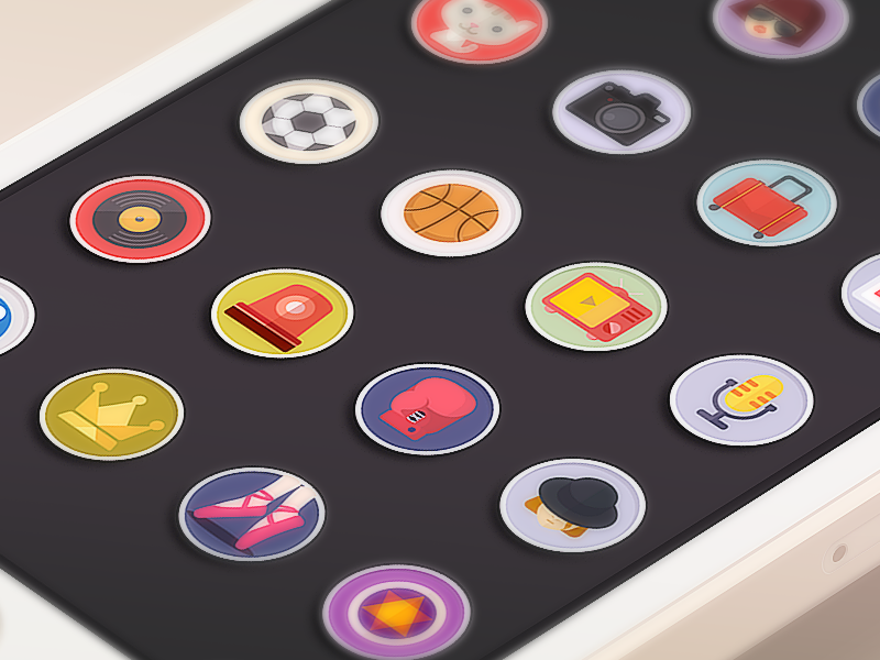 New Icon by crystal on Dribbble