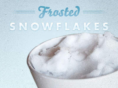Flakes by Chris Mayers on Dribbble
