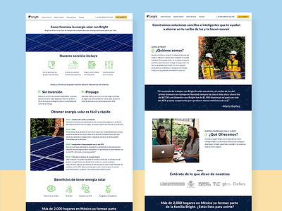 Bright Web design by Michelle Epelstein on Dribbble