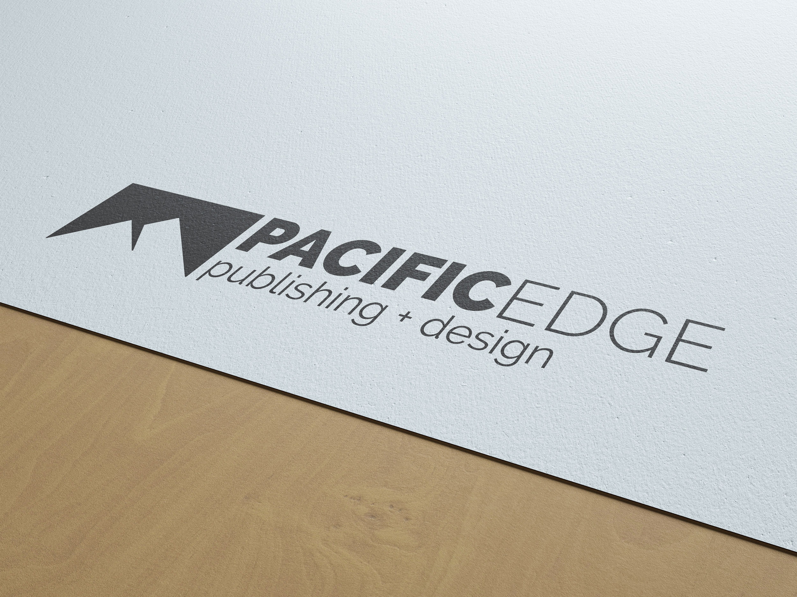 Pacific Edge - Logo Design by David Mumford on Dribbble