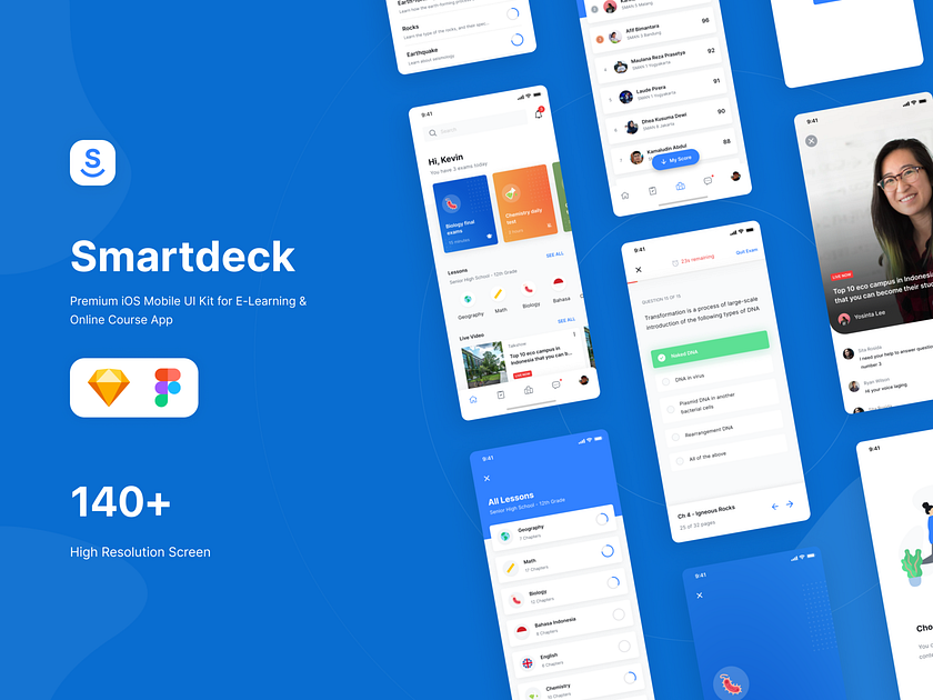 Smartdeck - Profile by ⚡️Agensip UI UX Agency on Dribbble