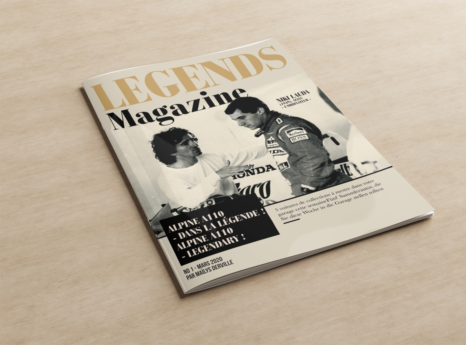 Legends Magazine by Vivek Surana on Dribbble