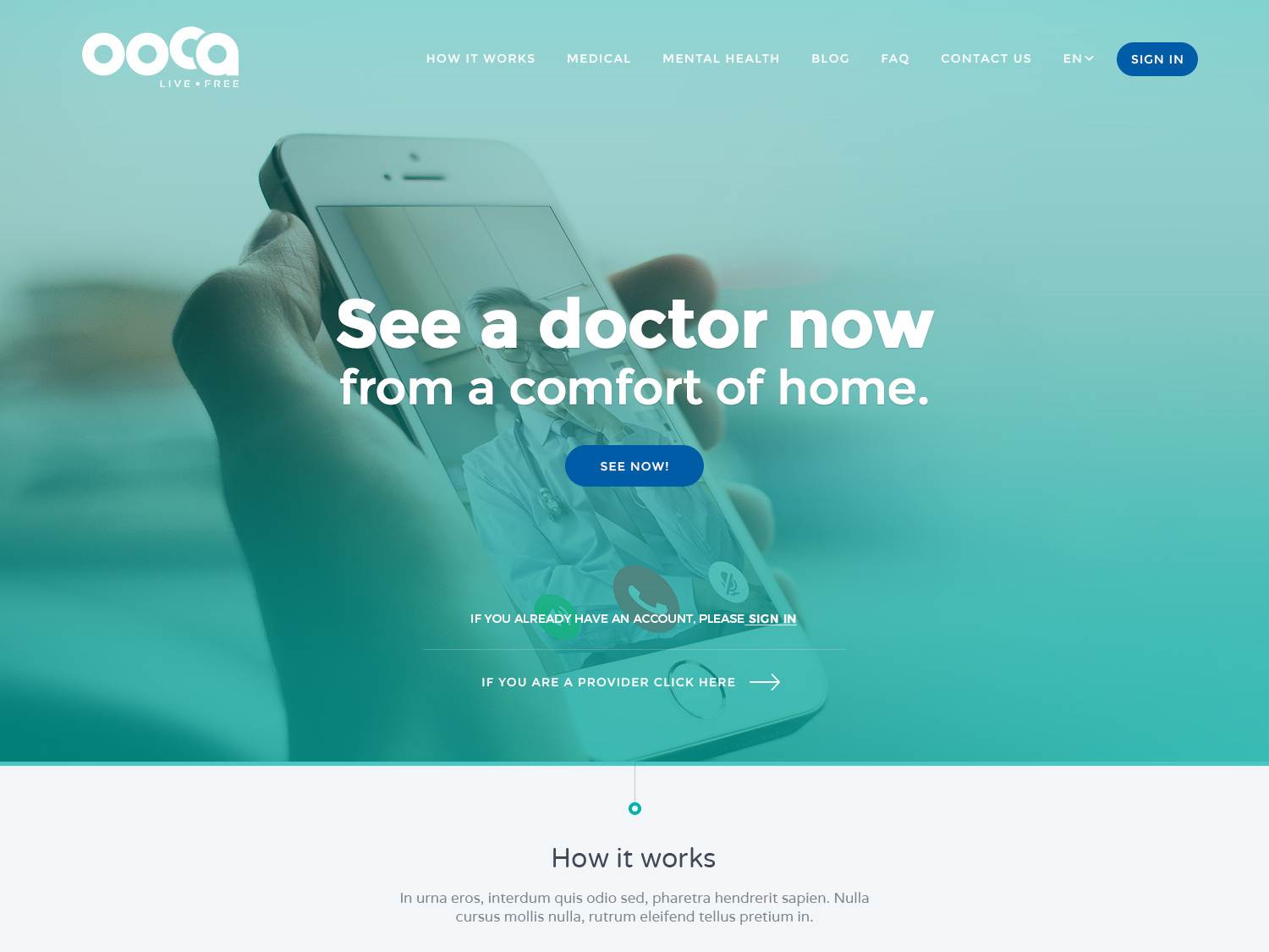 Dribbble - ooca_home_26.jpg by Vivek Surana