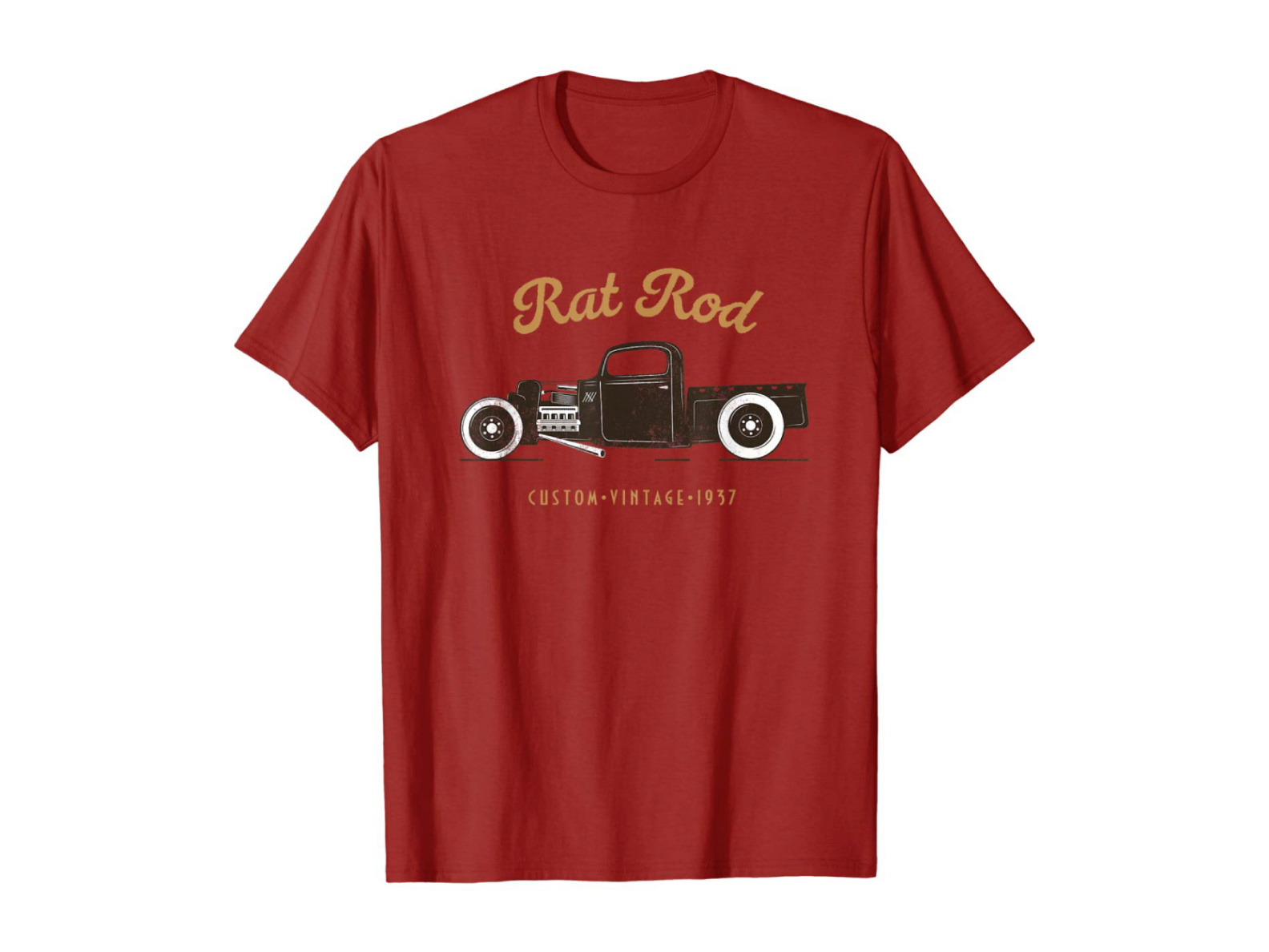 Rat Rod Vintage T-Shirt by MadeByBono on Dribbble