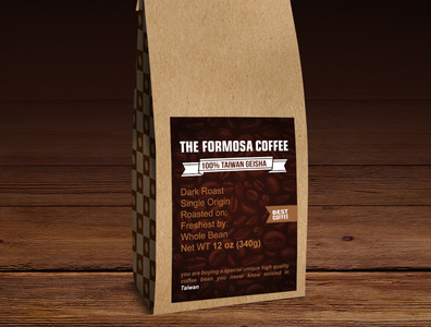 coffee label by Rafiul karim on Dribbble