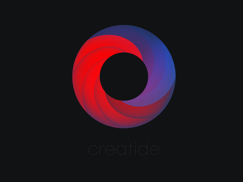 Logo Concept - Creatide by Sakari Niittymaa on Dribbble
