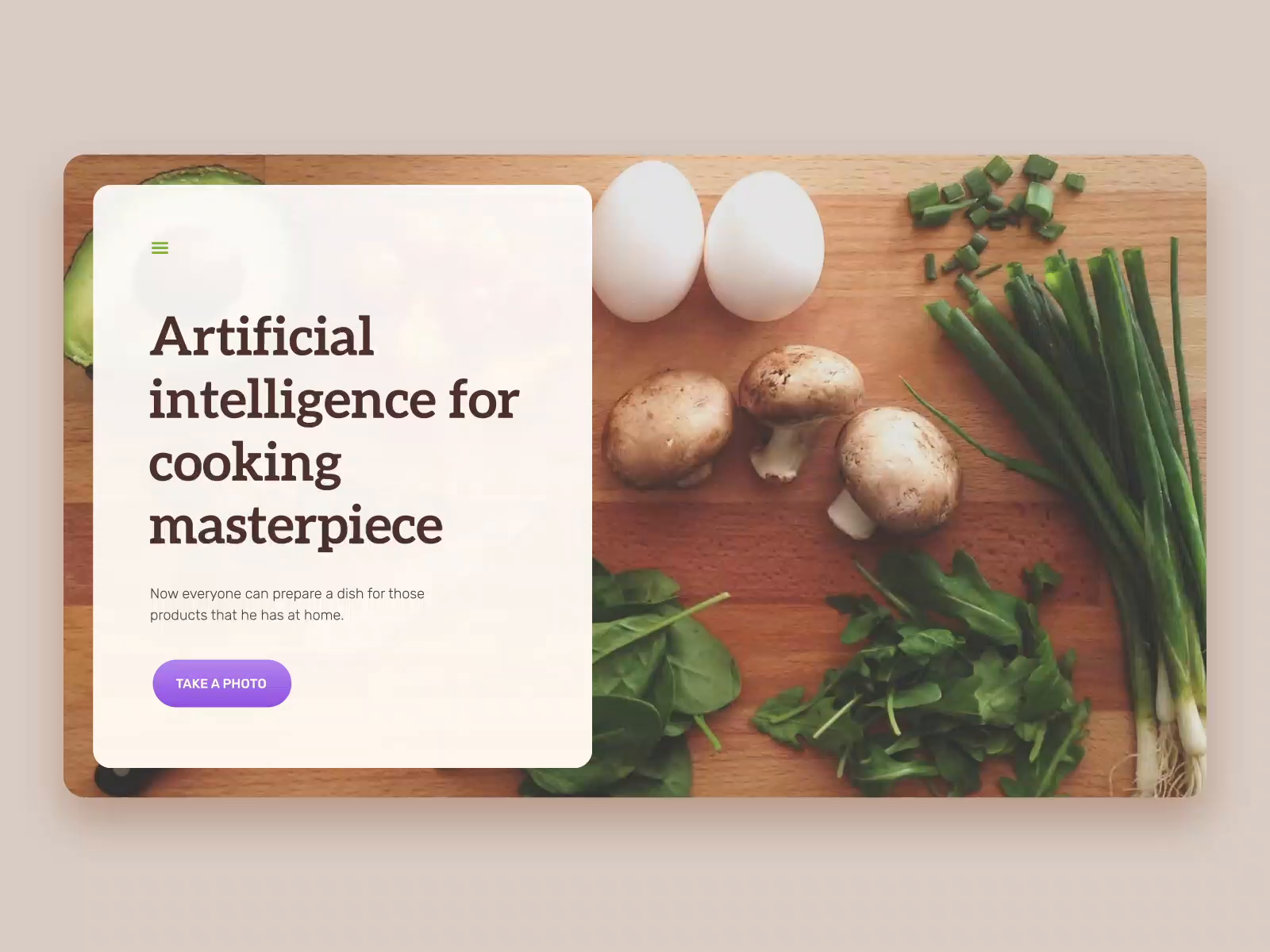 AI for a better cooking experience Website html css bootstrap js by ... AI for a better cooking experience Website html css bootstrap js by ...