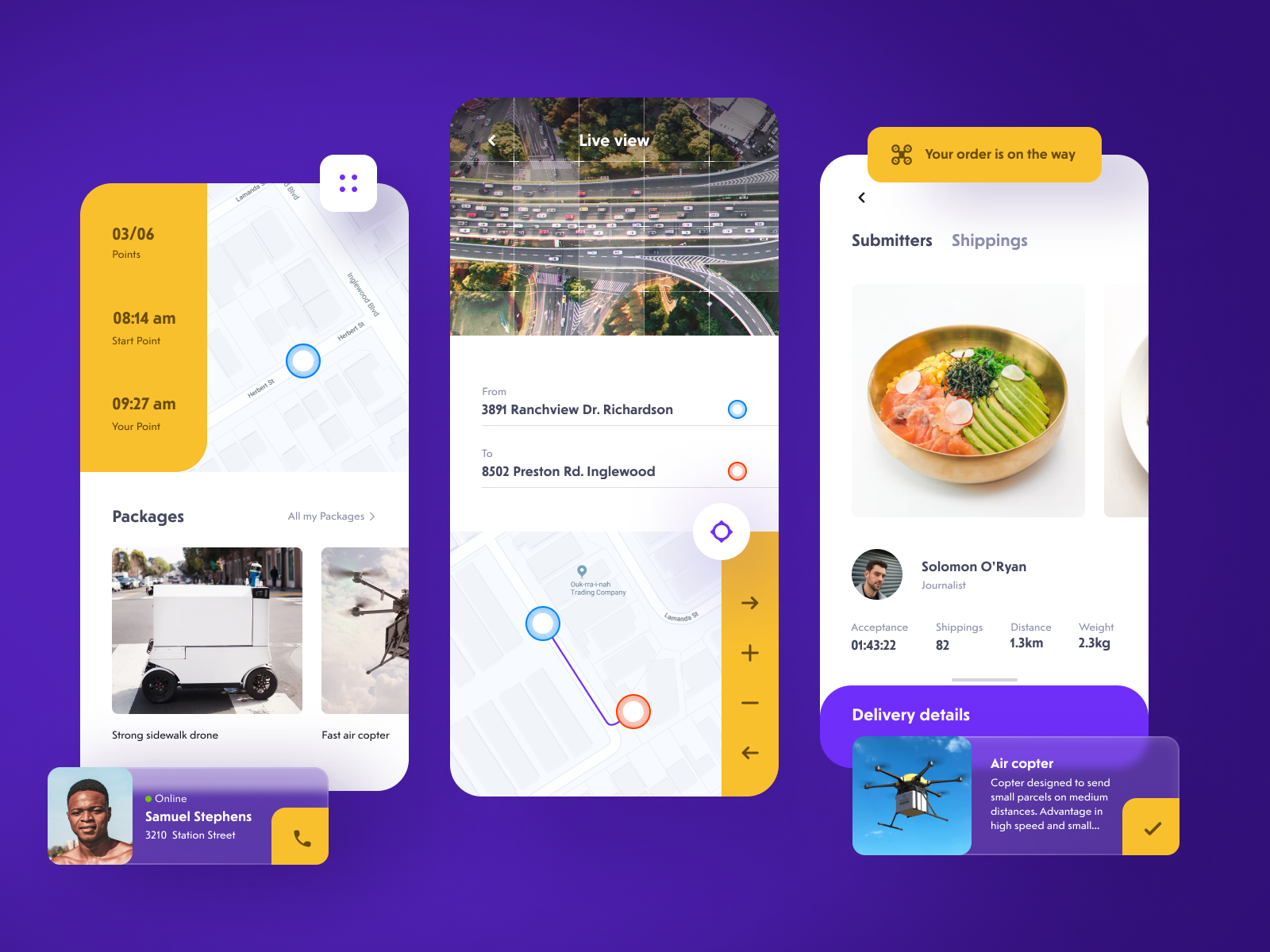 Mobile App by Ramotion on Dribbble
