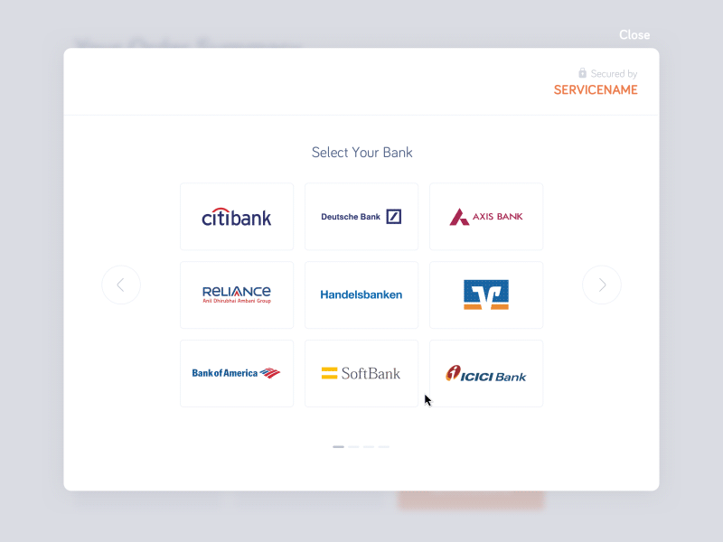 Dribbble - fintech-payment_flow-transitions-ramotion.gif by Ramotion