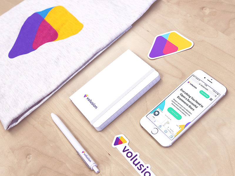 Volusion Brand Identity by Ramotion on Dribbble