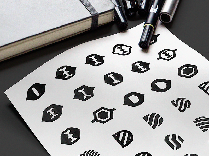 Descript Logo Options by Ramotion on Dribbble
