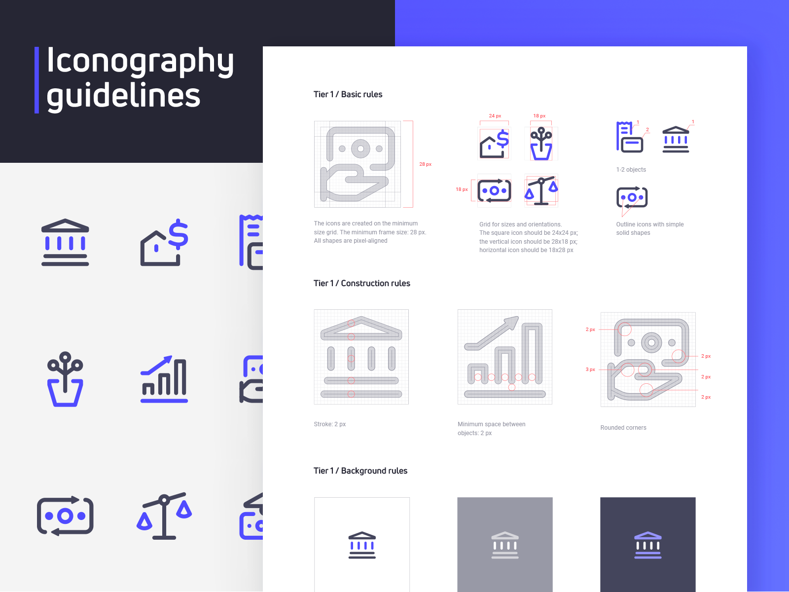 Corporate Icon Branding Design: iconography icons pack flat by Ramotion ...