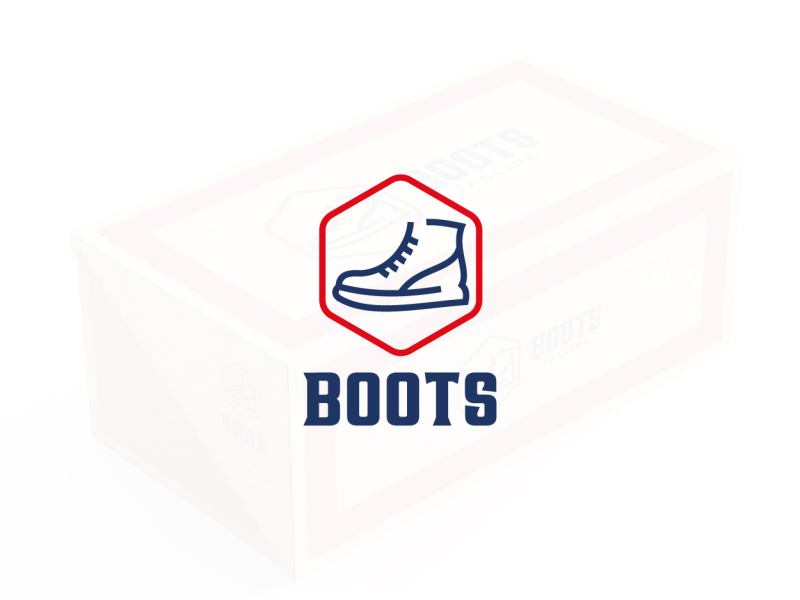 Boots Logo by mSpartan on Dribbble
