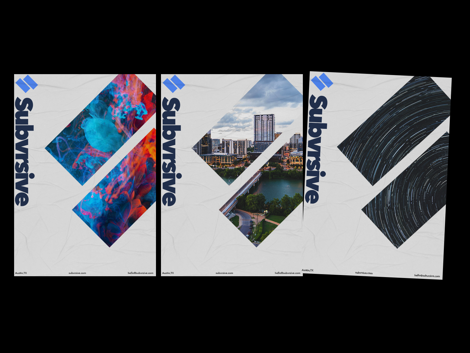 Subvrsive Posters by Joshua Christensen on Dribbble