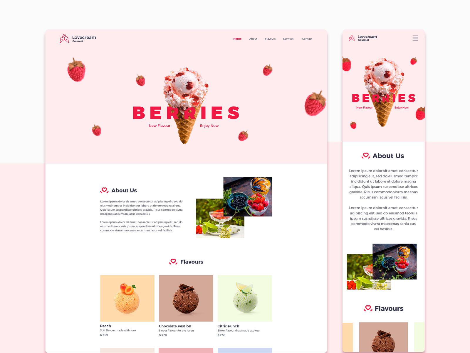 Web Design Concept by Jessica Zapata on Dribbble