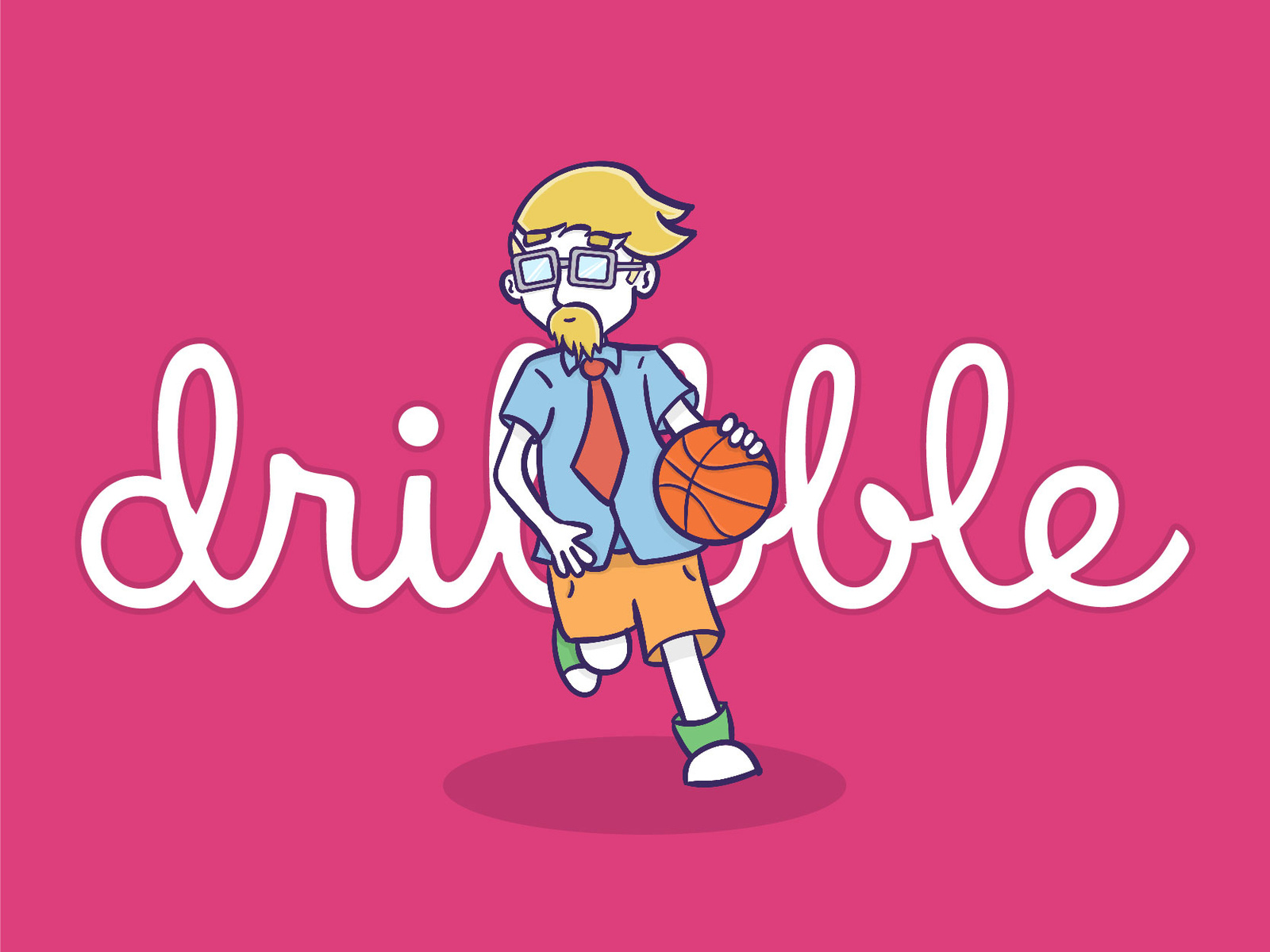 Hello dribble by Jose Duran on Dribbble