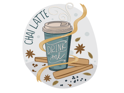 Chai Latte by Carli Peters on Dribbble