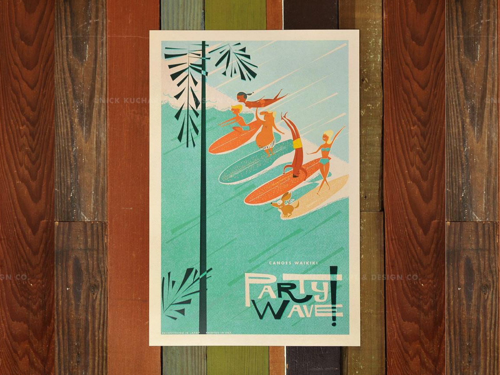 Party Wave by Nick Kuchar on Dribbble