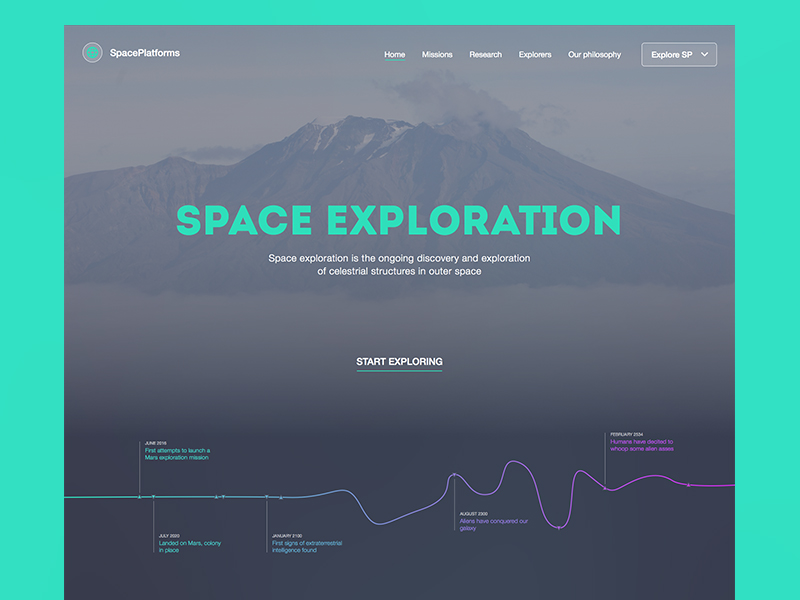 Space UX by Maximilian Hennebach on Dribbble