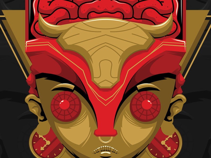 Illustration of Over Thinking by Deny Oedin on Dribbble