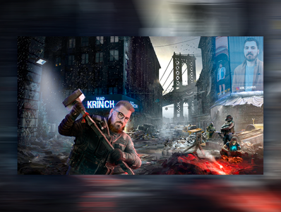 Digital art for Twitch Streamer by Dmitriy Smoliar on Dribbble