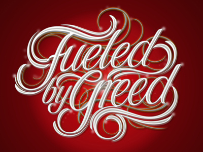 Fueled By Greed by Mateusz Witczak on Dribbble