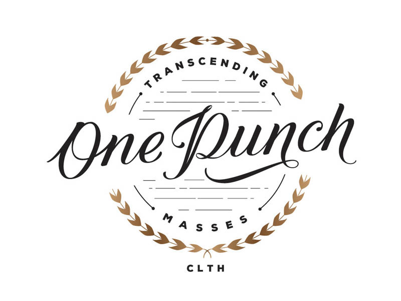 One Punch Logo by Mateusz Witczak on Dribbble