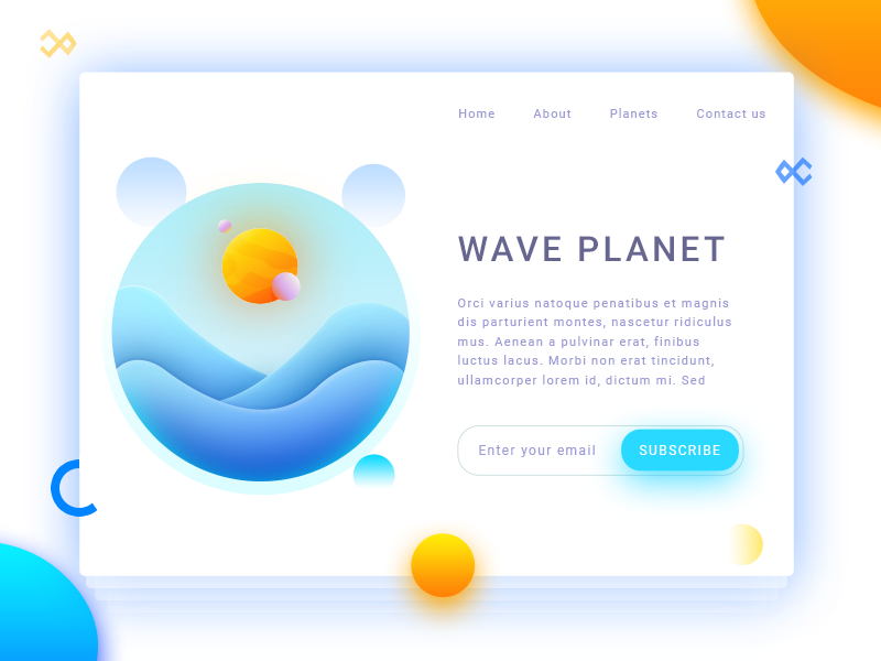 Wave Planet by Arslan Ali on Dribbble