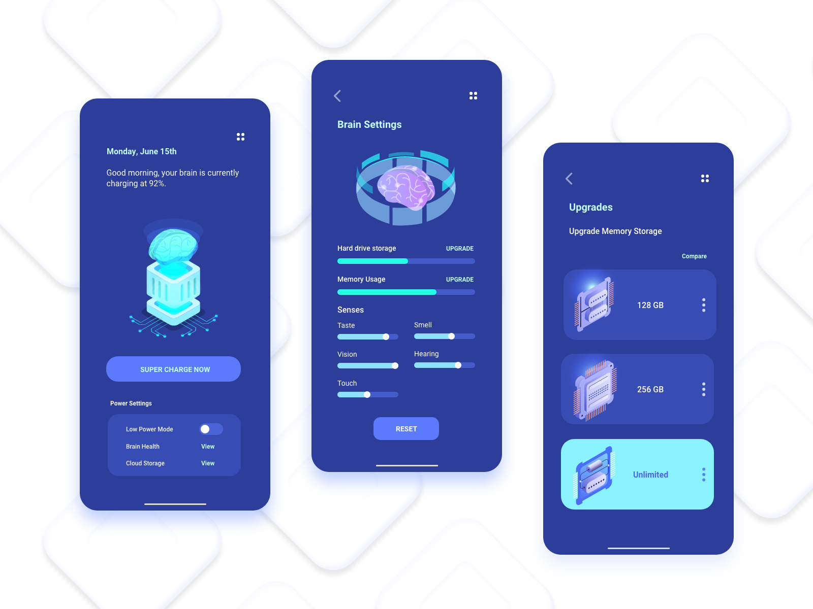 Brain Managing App by Anita Liao on Dribbble