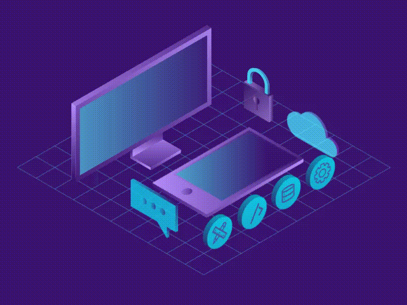 Animated Web & Mobile Icon by Shift'IN Agency on Dribbble