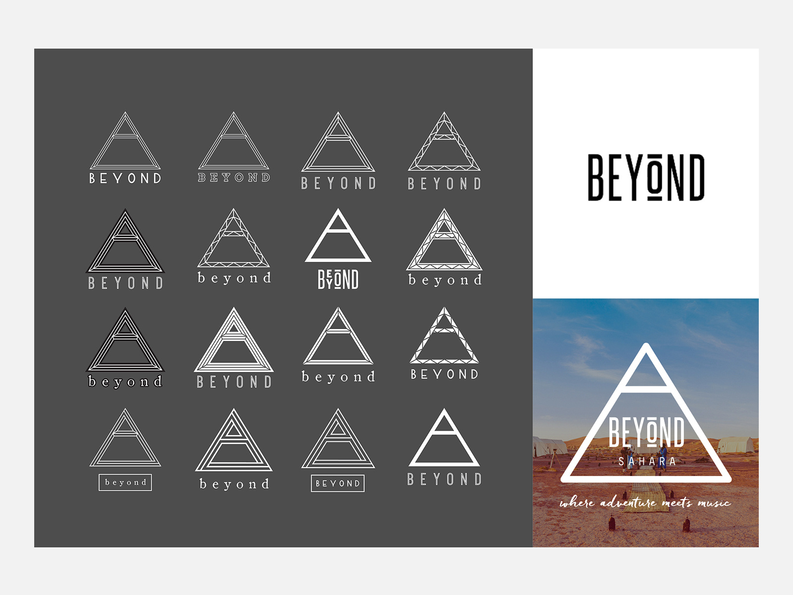 Beyond adventures branding by Chris Jones on Dribbble