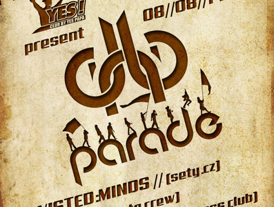 DnB Parade Flyer by Viktor Balogh on Dribbble