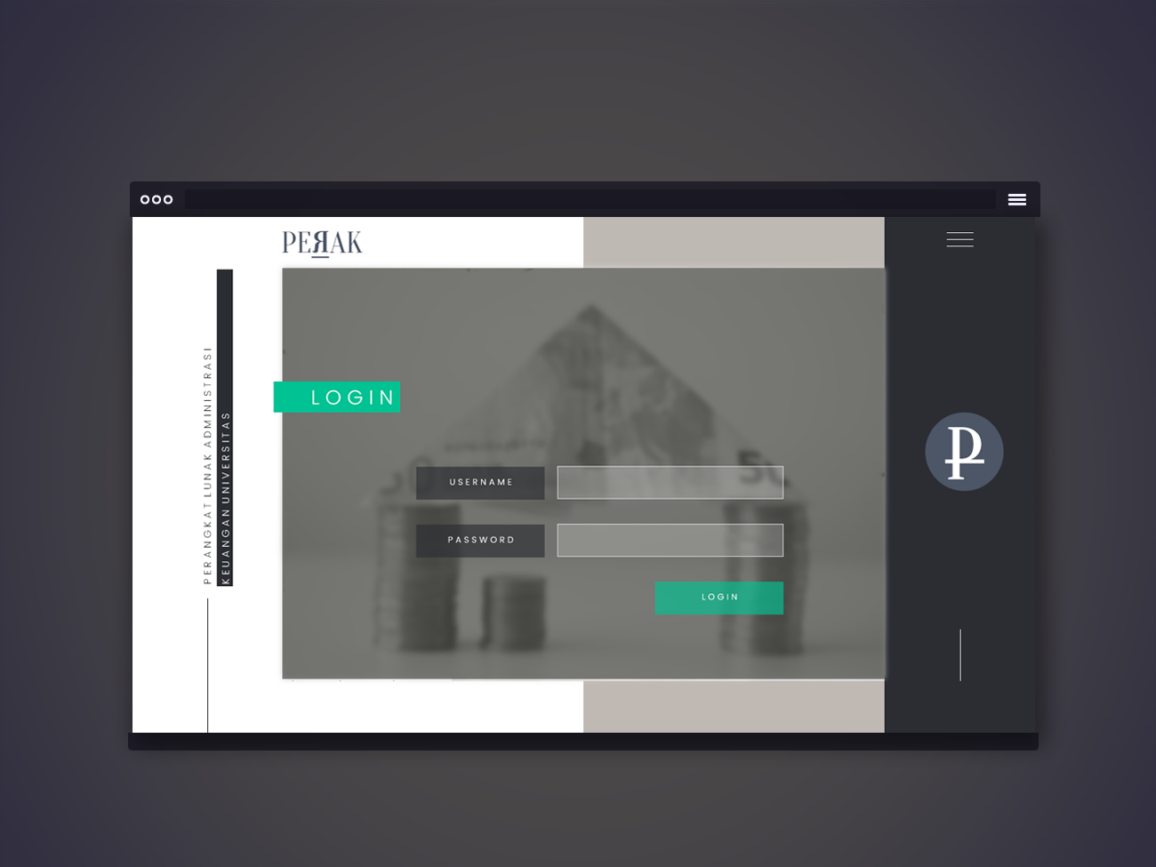 Dribbble - login_form.png by Irfan Trianto