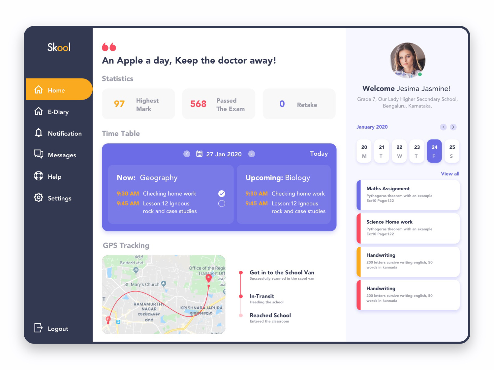 Web UI - skool by Karthik Rajendiran on Dribbble