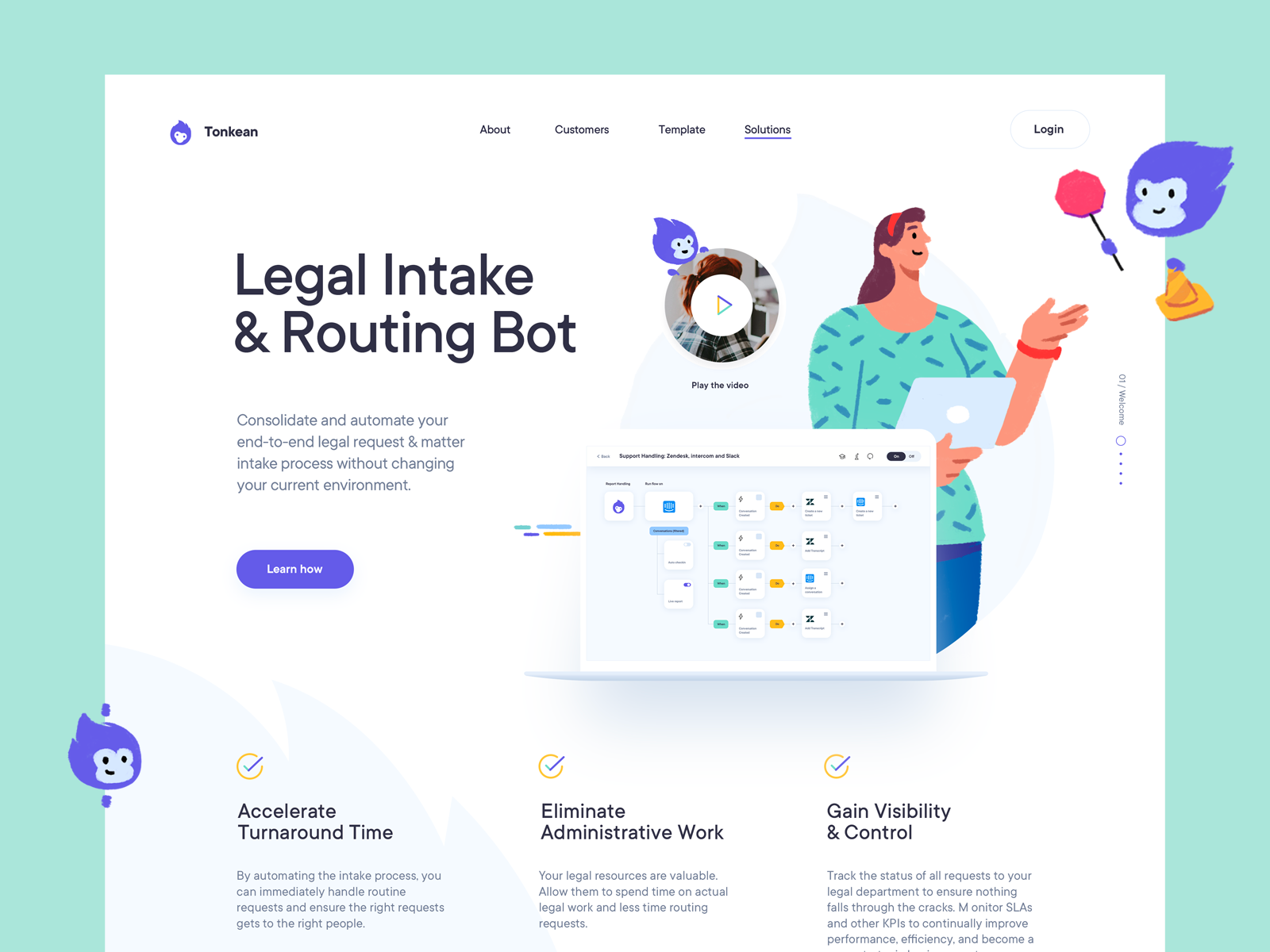 Features Landing Page Design for a SaaS website by Julien Renvoye for ...