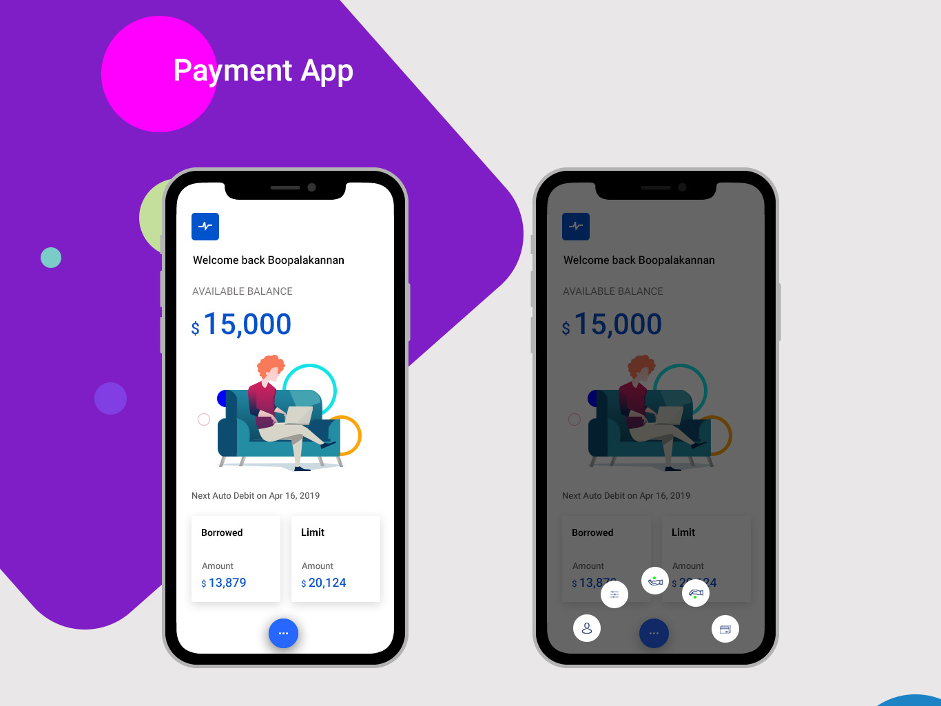 Payment App by boopalakannan on Dribbble