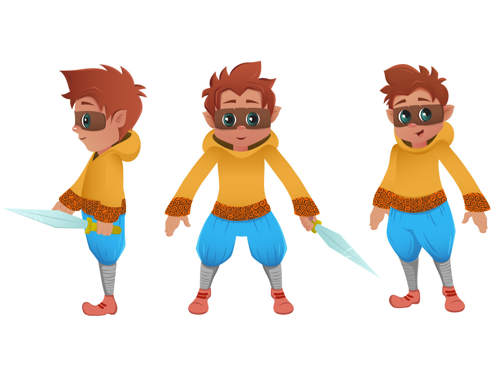 the Agile Character design by ghazaleh vafaei on Dribbble
