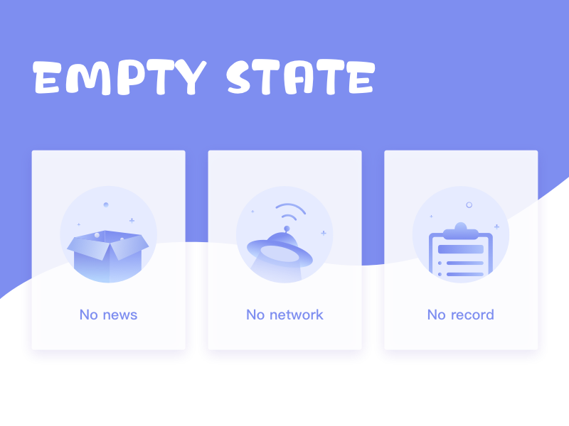 Empty State by Carice on Dribbble