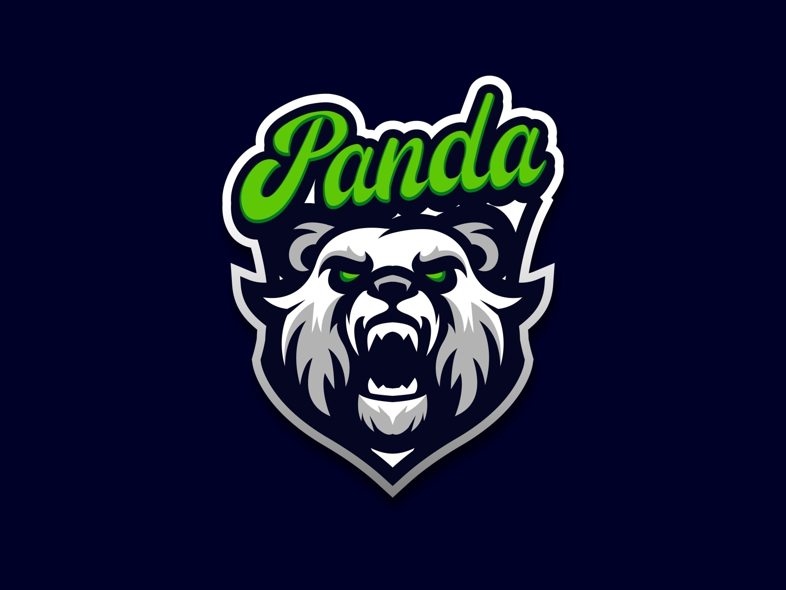 PANDA LOGO by Artcaka on Dribbble