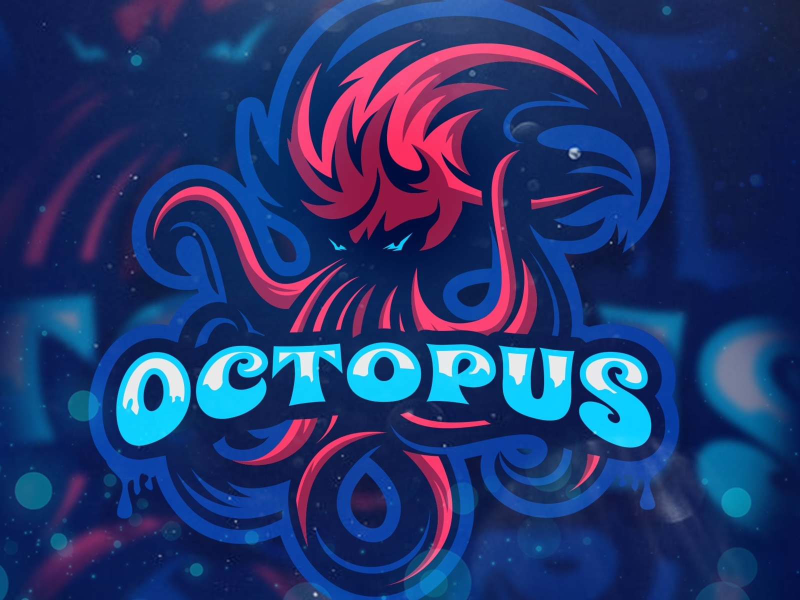 Octopus Mascot Logo by Artcaka on Dribbble