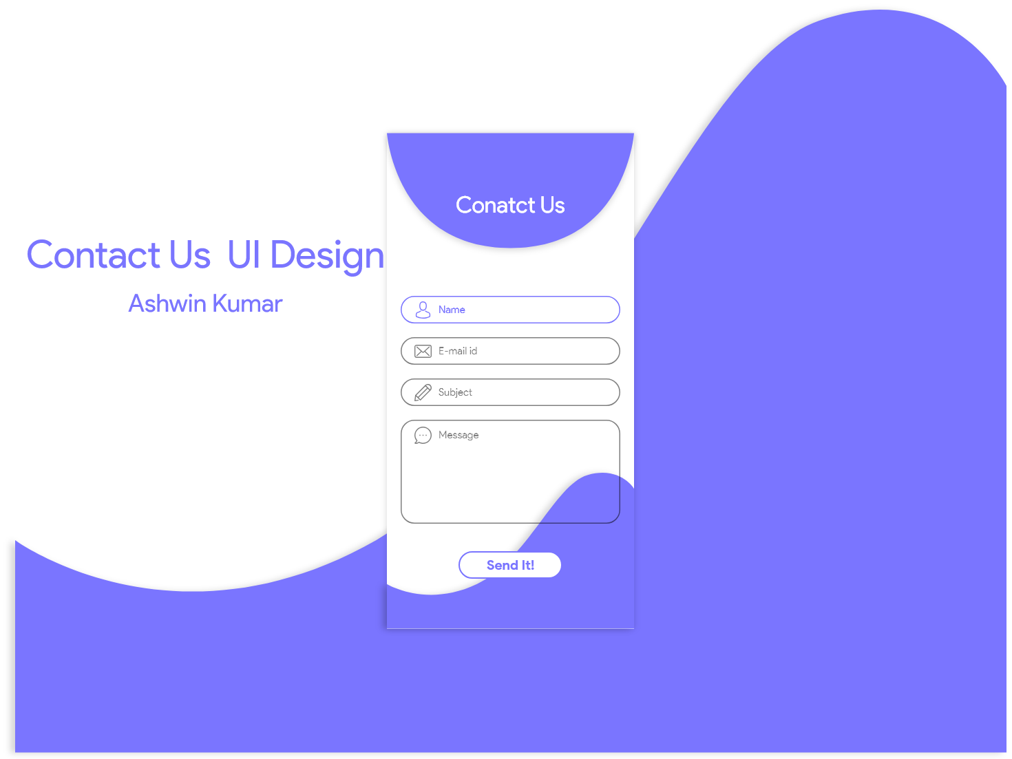 Contact Us UI Design By Ashwin Kumar On Dribbble contact-us-ui-design-by-ashwin-kumar-on-dribbble