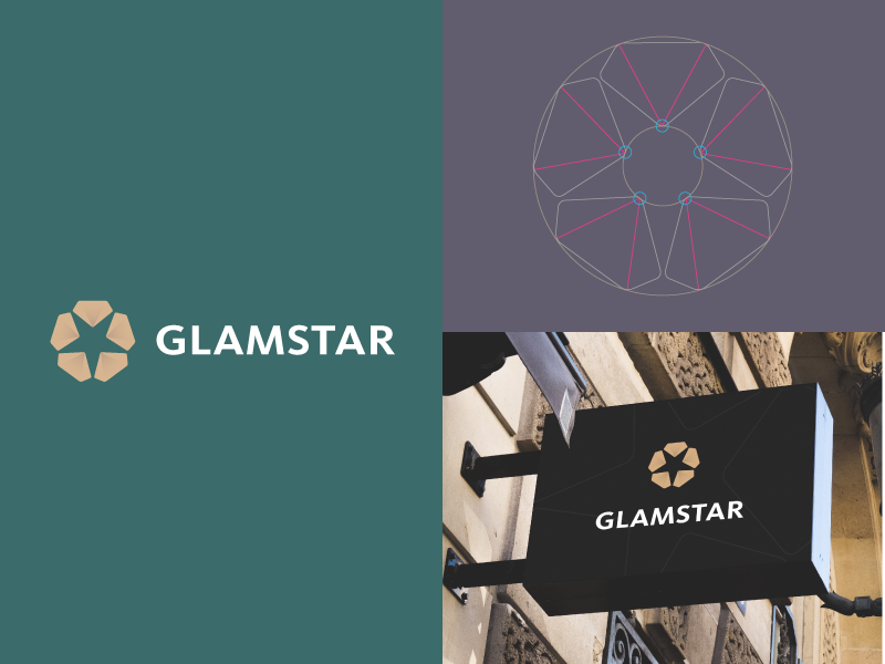 Glamstar Logo by monome on Dribbble