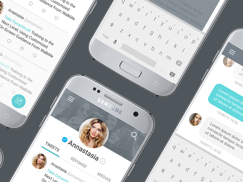 Twitter UX by monome on Dribbble