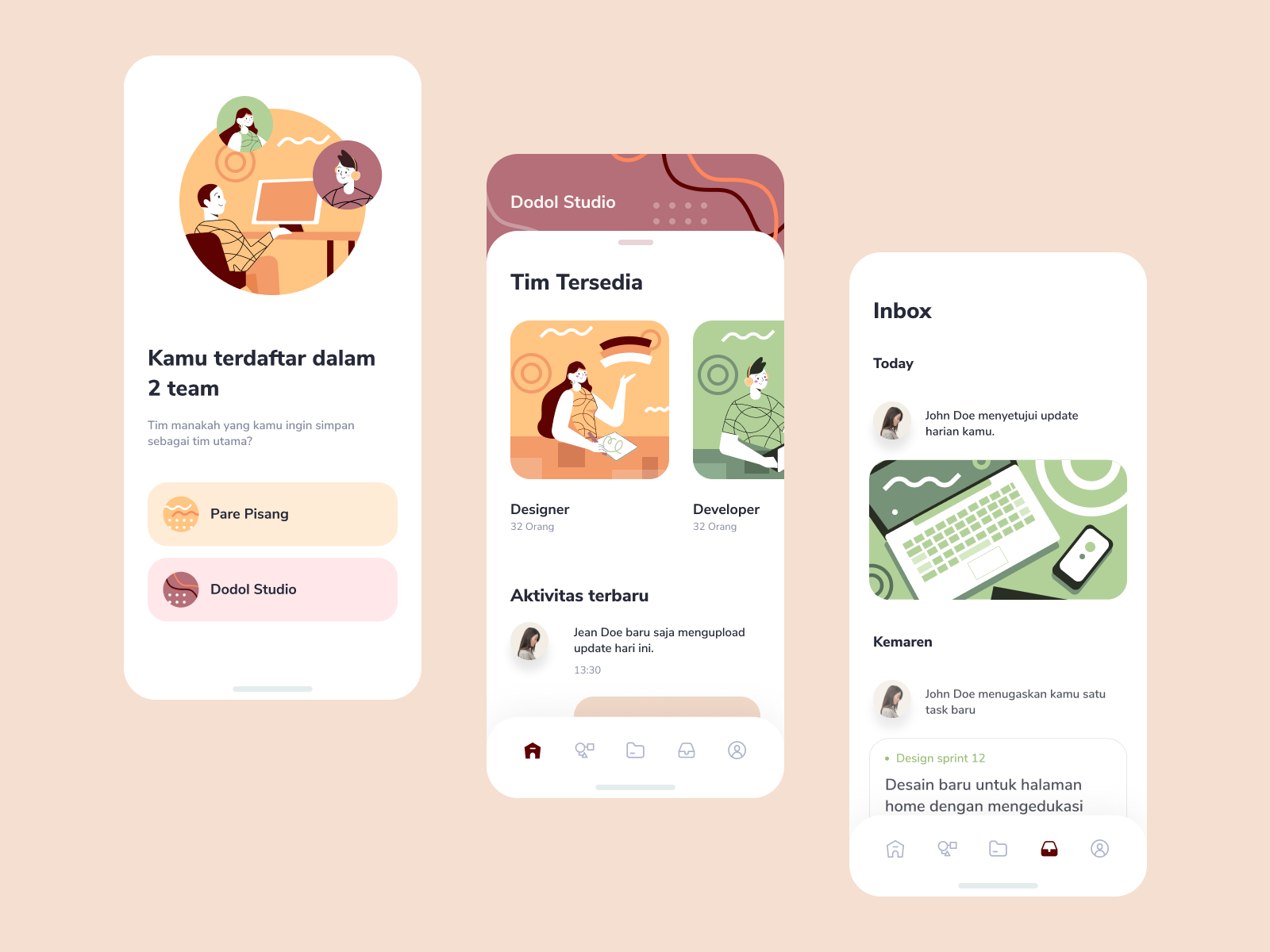 Office Management App by Citra Gunasiwi for Paperpillar on Dribbble