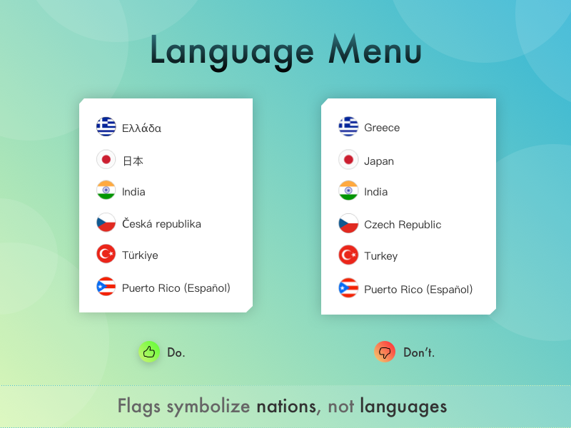 Language Menu By Shankar Murugesan On Dribbble